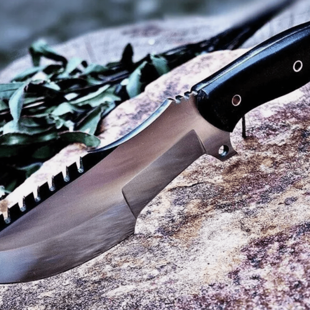 Scream Replica Knife: Bloody Ghostface Replica Buck 120 Hunting Knife ...