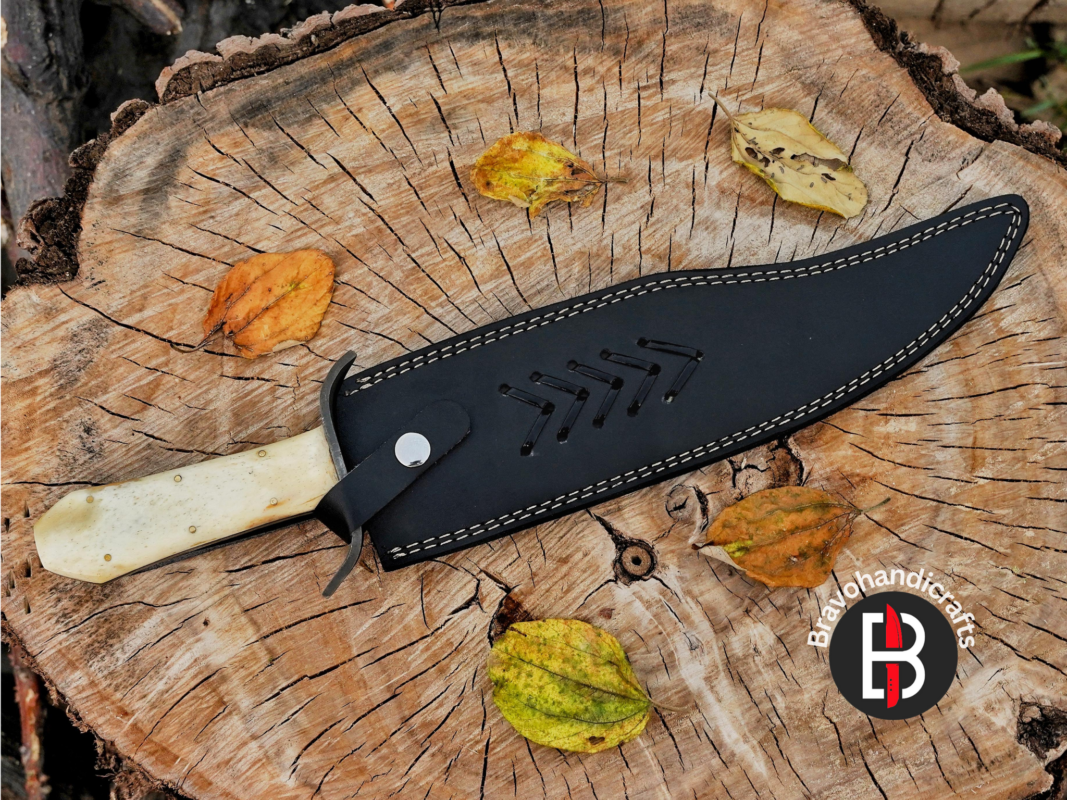 Juan Padillo Bowie Knife: Custom Handmade 5160 Spring Steel Juan ...