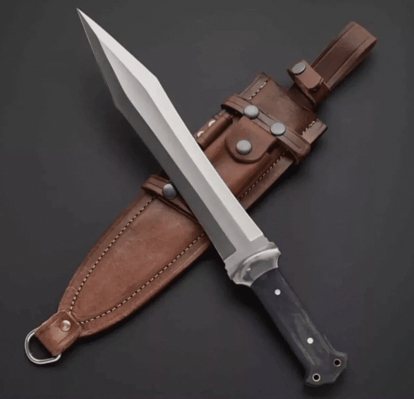 Cold Steel 1917 Frontier dagger Knife 18" Fixed Blade Knife With Sheath ...